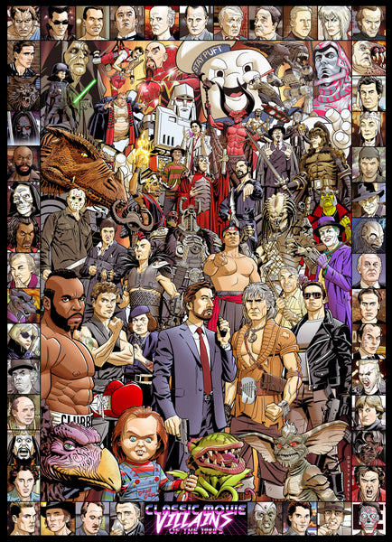 Classic Movie Villains of the 1980's! – dustyabell